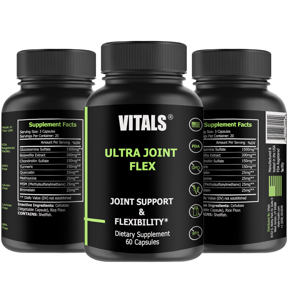 Joint Health Supplement Capsules With Glucosamine, Chondroitin, MSM ...